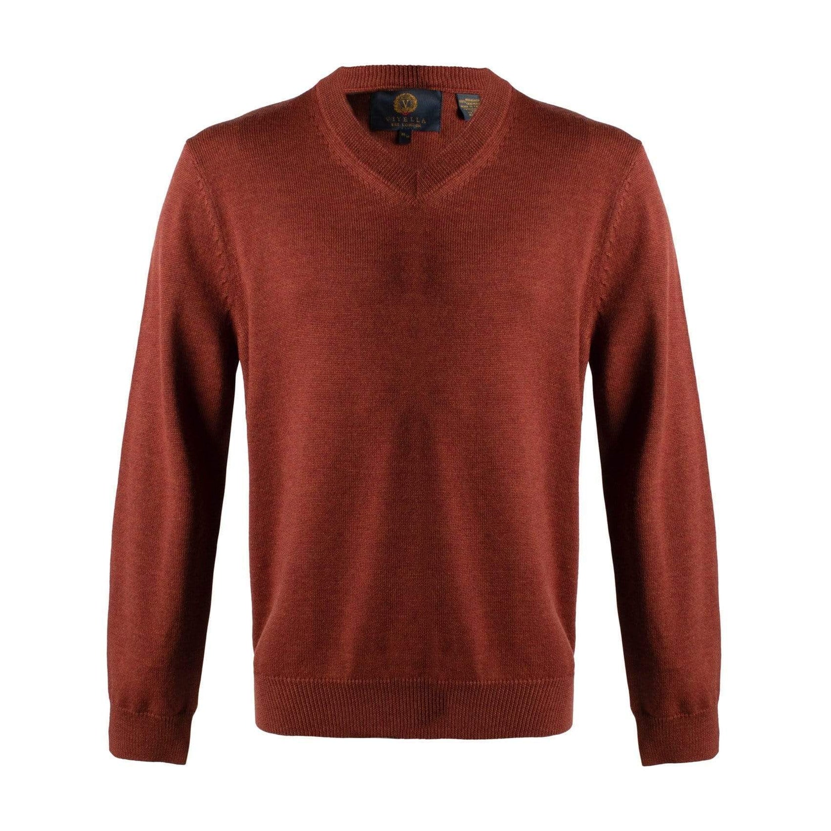 Timeless Elegance Viyella Merino Wool V-Neck Sweaters The Abbey